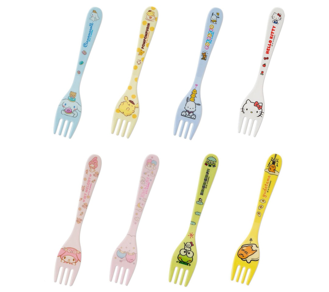 Japan Kawaii Cartoon Character Plastic Fork - Etsy