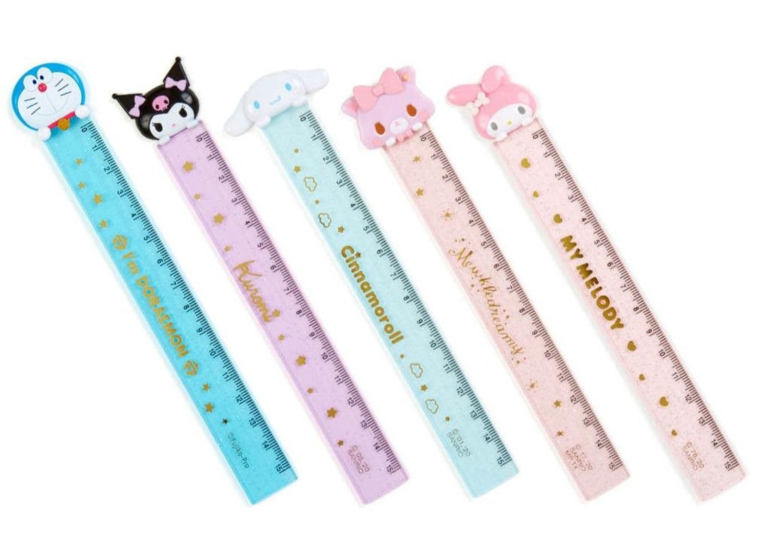 Japan Kawaii Cartoon Character Ruler mini Face - Etsy