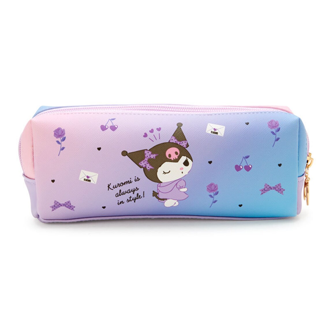Japan Kawaii Cartoon Characters Two Zipper Pencil Case Pen Pouch - Etsy
