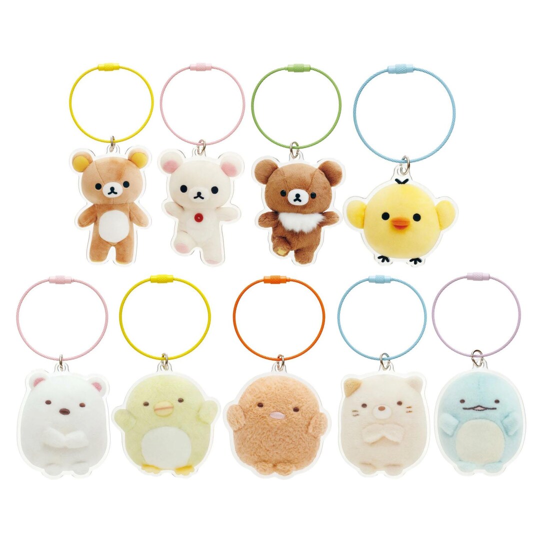 Japan San-x Rilakkuma Sumikko Gurashi Acrylic Charm - Etsy