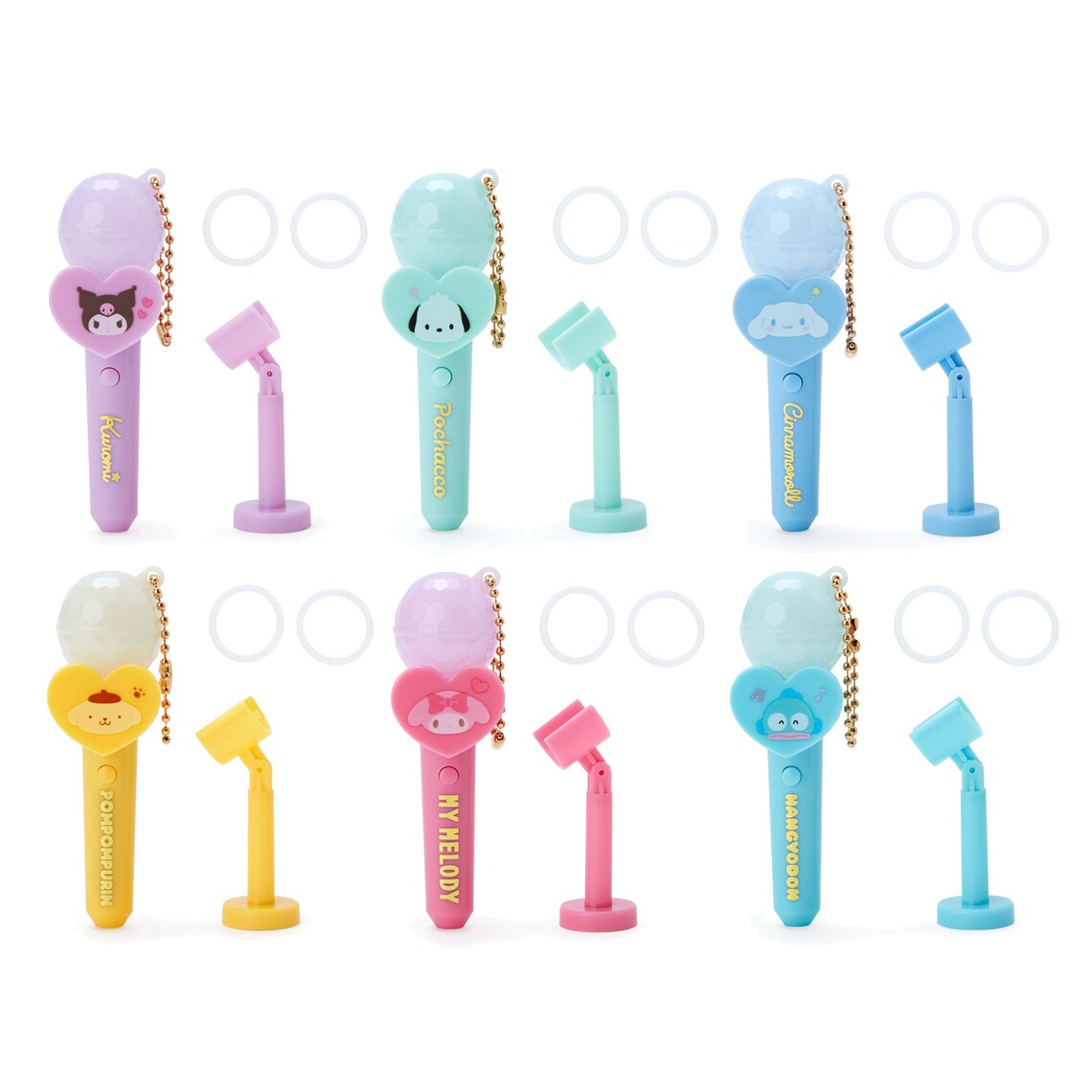 Japan Kawaii Cartoon Character Microphone Style Mascot Charm - Etsy