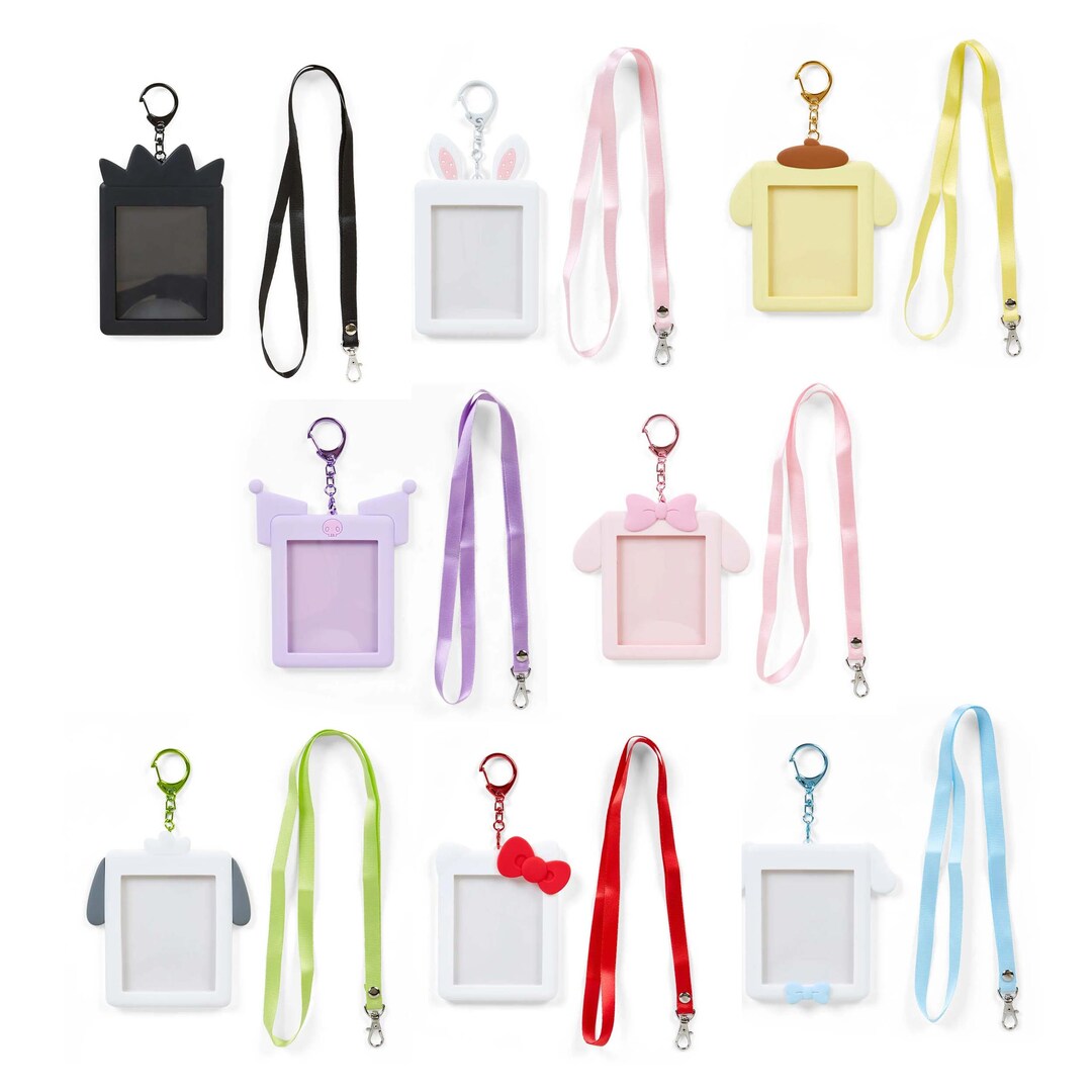 Japan Kawaii Cartoon Character Neck Photo Card Holder Frame - Etsy