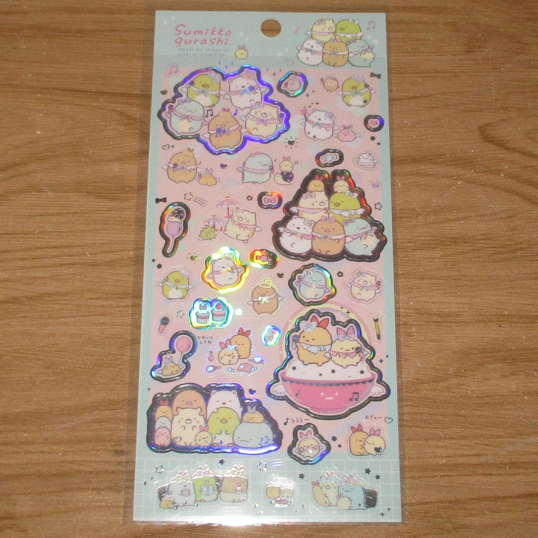 Japan San-x Sumikko Gurashi Sticker Seal - Etsy