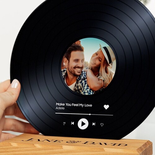 Custom Vinyl Record Personalized Music Plaque 5th - Etsy