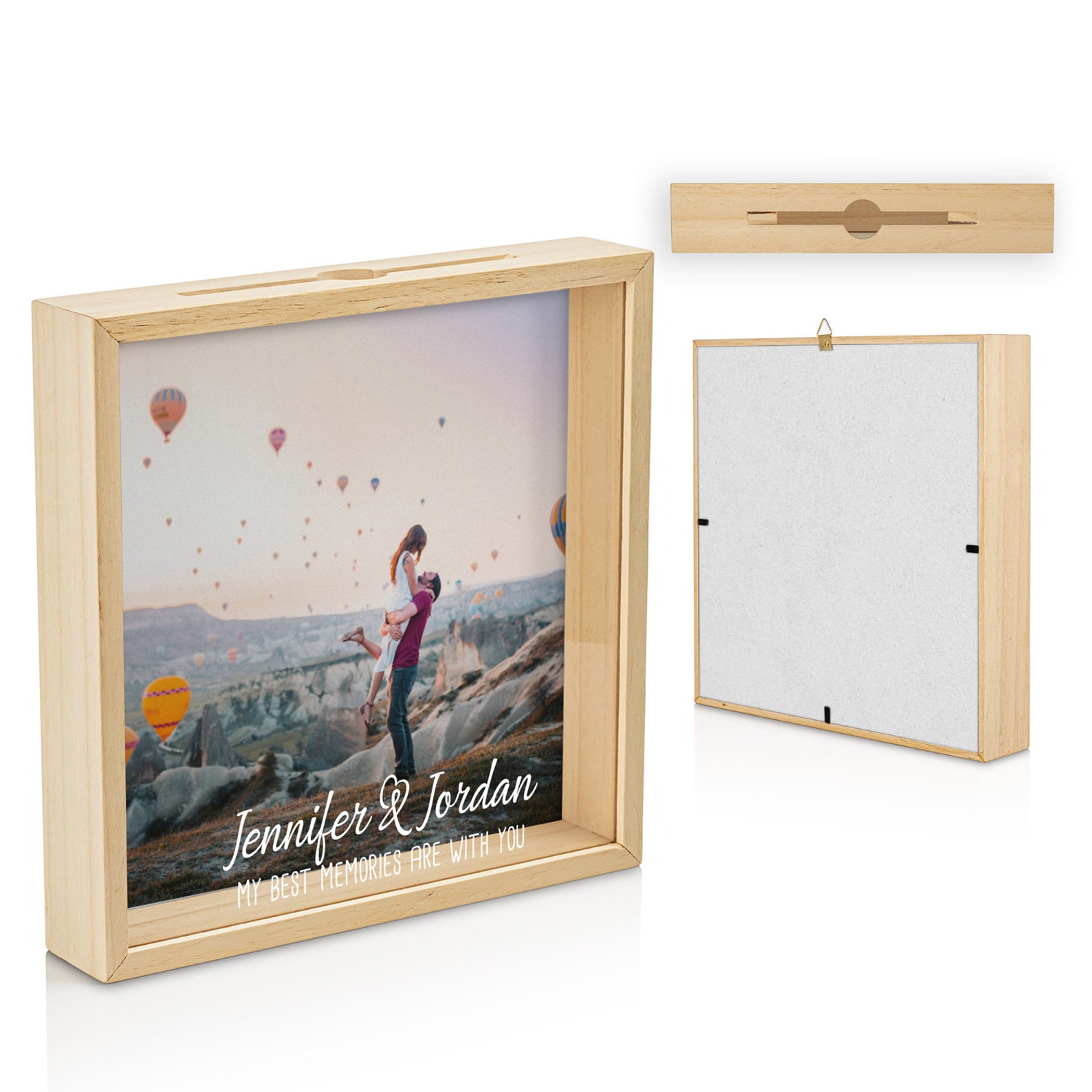 Personalized Shadow Box as a Travel Lover Gift. Wooden - Etsy