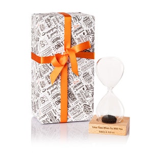 Custom Hourglass, Magnetic Hourglass, Engraved Hourglass, Custom Sand ...