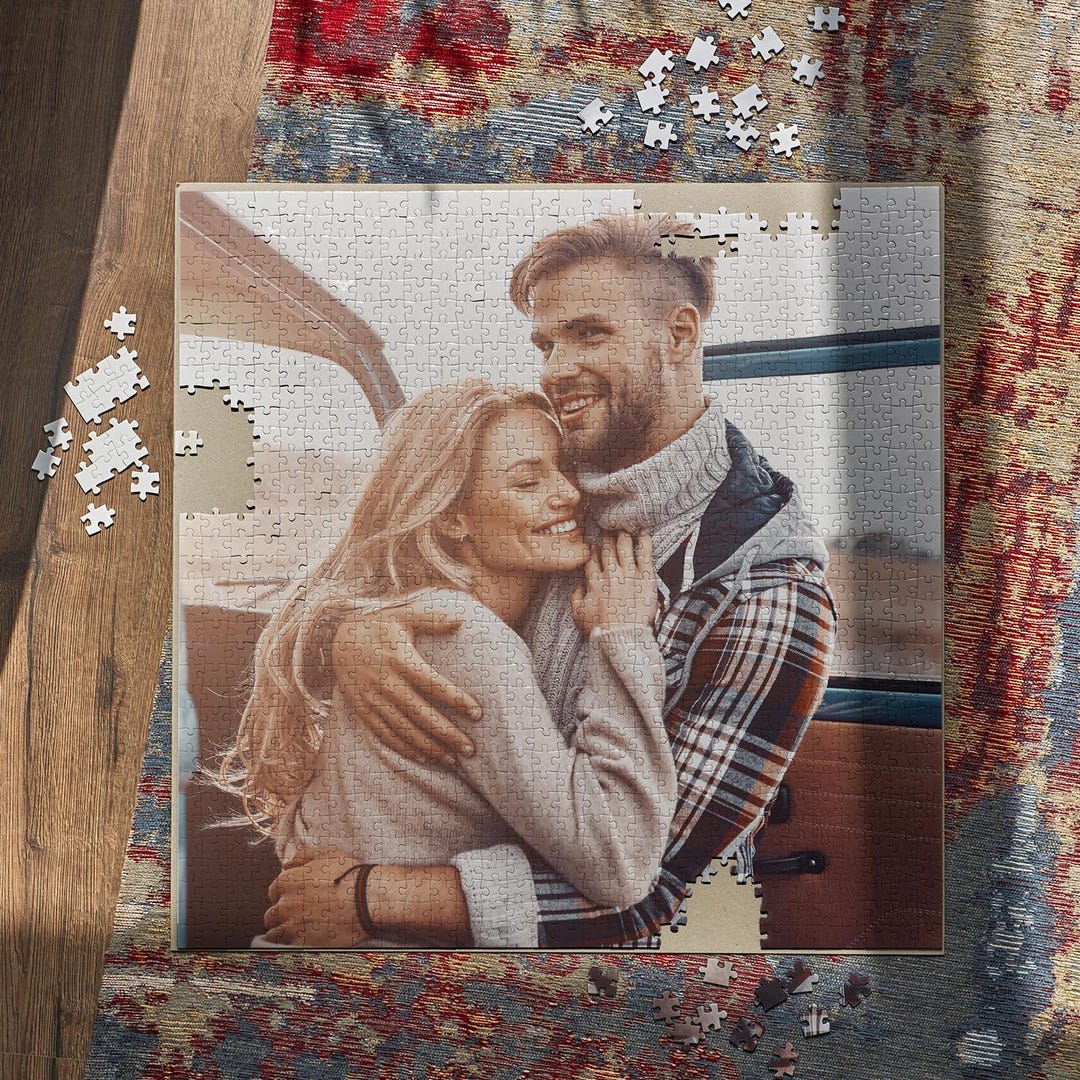 Custom Square Jigsaw Puzzle*1000 Pieces, Personalized Picture Puzzle ...