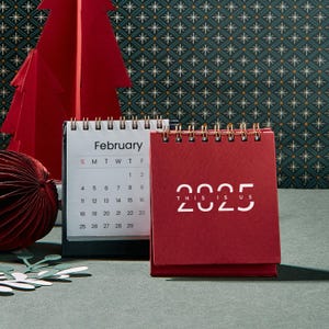2025 Photo Desk Calendar, Desk Decor Photo Collage, Unique Personalized ...