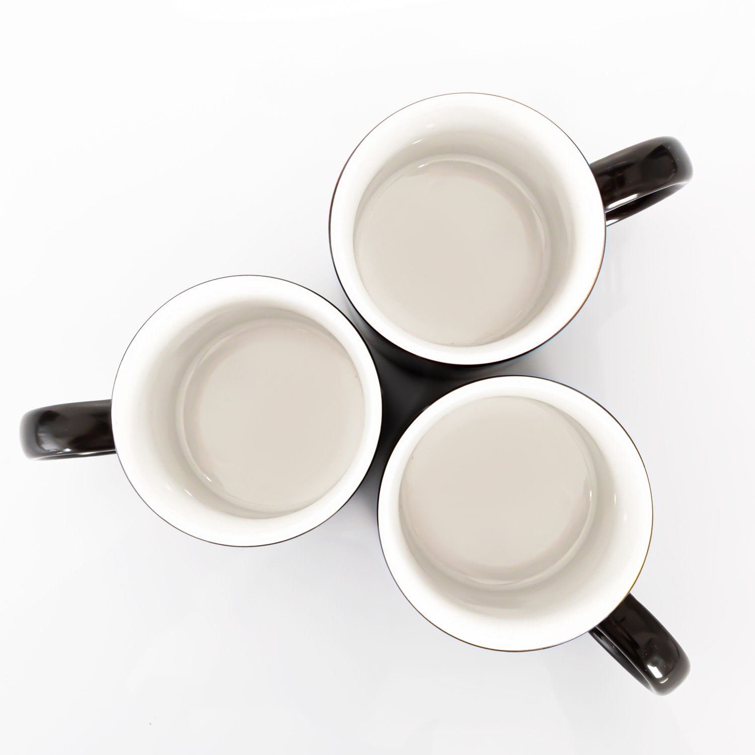Watercolor Effect Magic Mug Set of 2, Personalized Photo Coffee Cups ...
