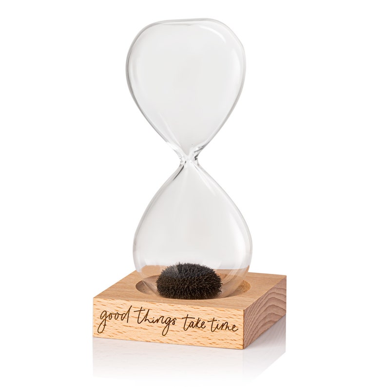 Custom Hourglass, Magnetic Hourglass, Engraved Sand Timer, Personalized ...