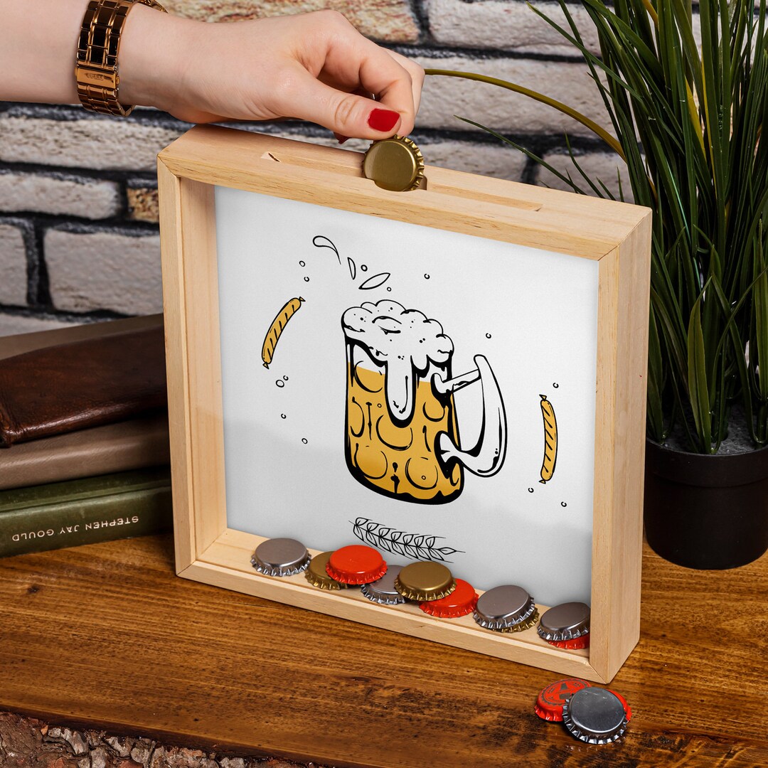 Drink Beer Save Water Beer Cap Catcher, Perfect Christmas Gift ...