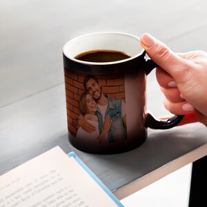 Custom Mug Color Changing, Custom Magic Cup With Photo, Heat Activated ...