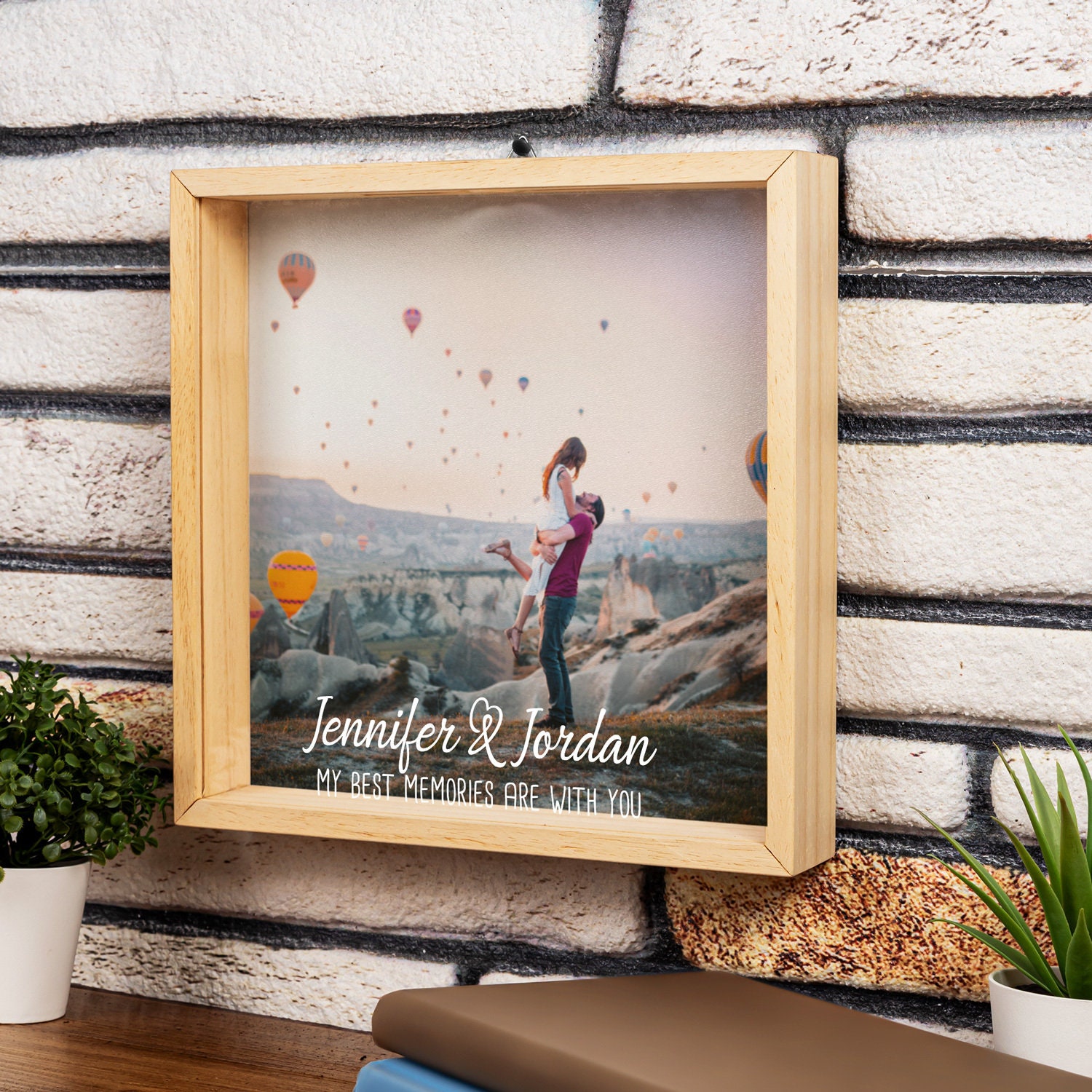 Personalized Shadow Box as a Travel Lover Gift. Wooden - Etsy