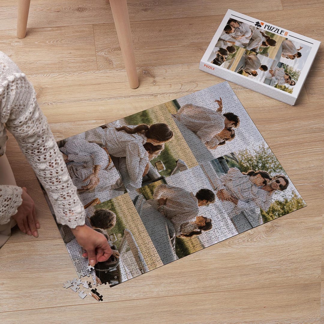 Photo Collage Jigsaw Puzzle*1000pieces, Personalized Picture Puzzle ...