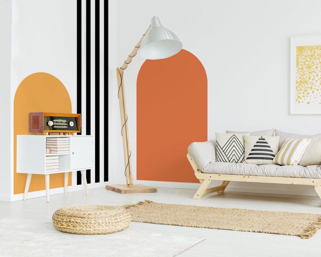 Arch Wall Decal, Boho Wall Decals,wall Decals & Murals, Boho Interior ...