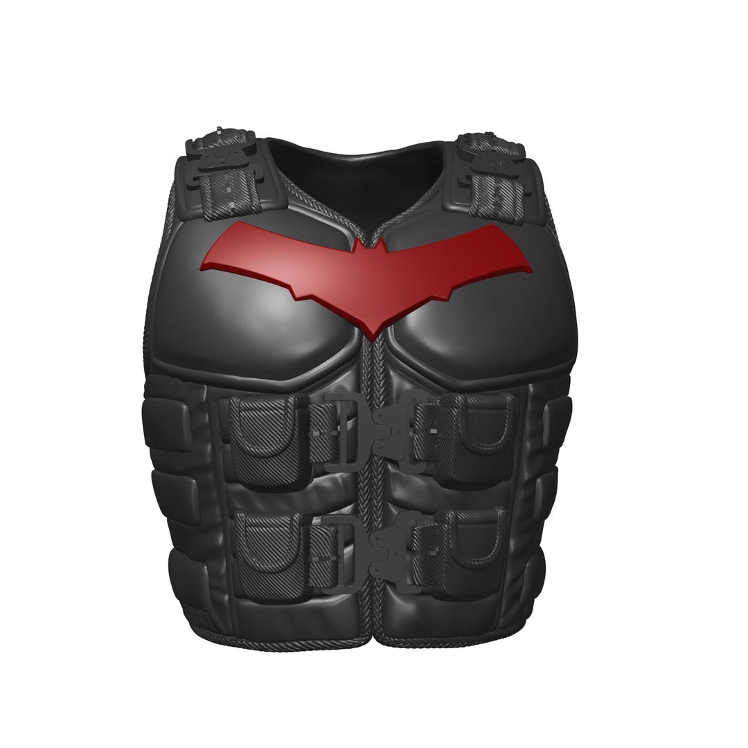 1/6 Scale Action Figure Chest Armor: Jason Todd Blade-001 (red Hood) - Etsy