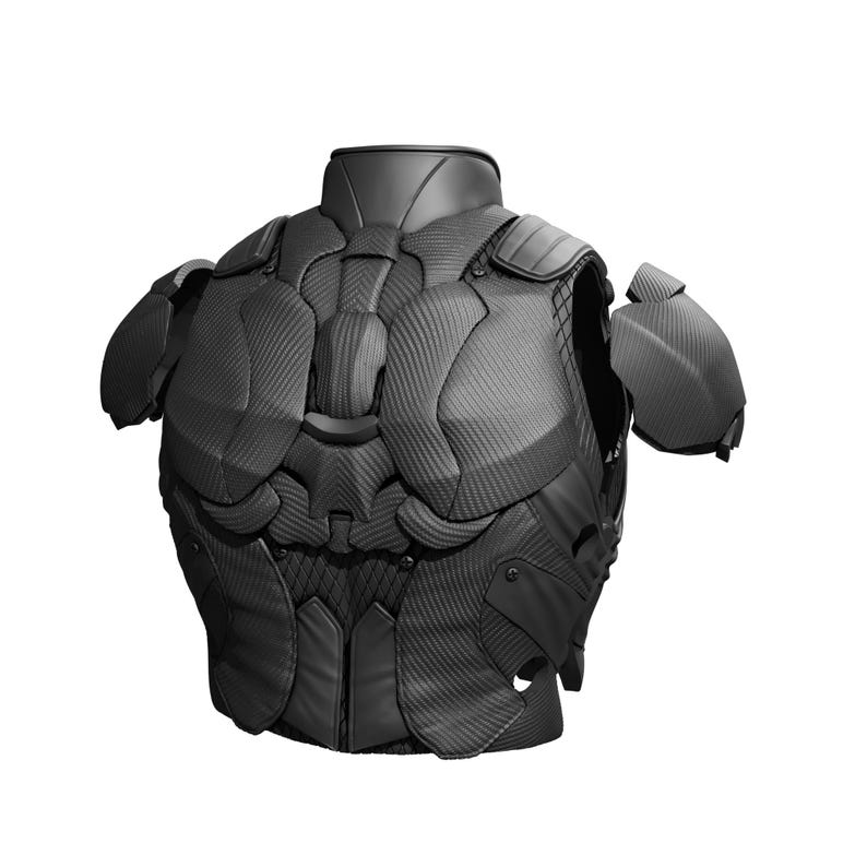 1/10 Scale Action Figure Chest Armor: Dark Knight (ark Knight) - Etsy