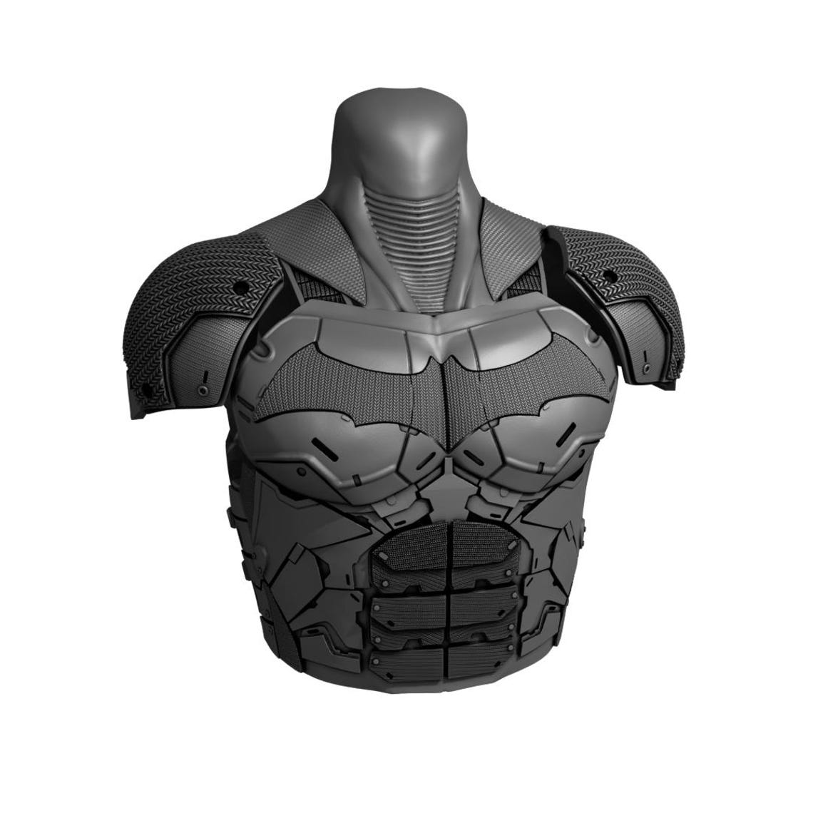 1/10 Scale Action Figure Chest Armor: Dark Knight (bvs Concept) - Etsy