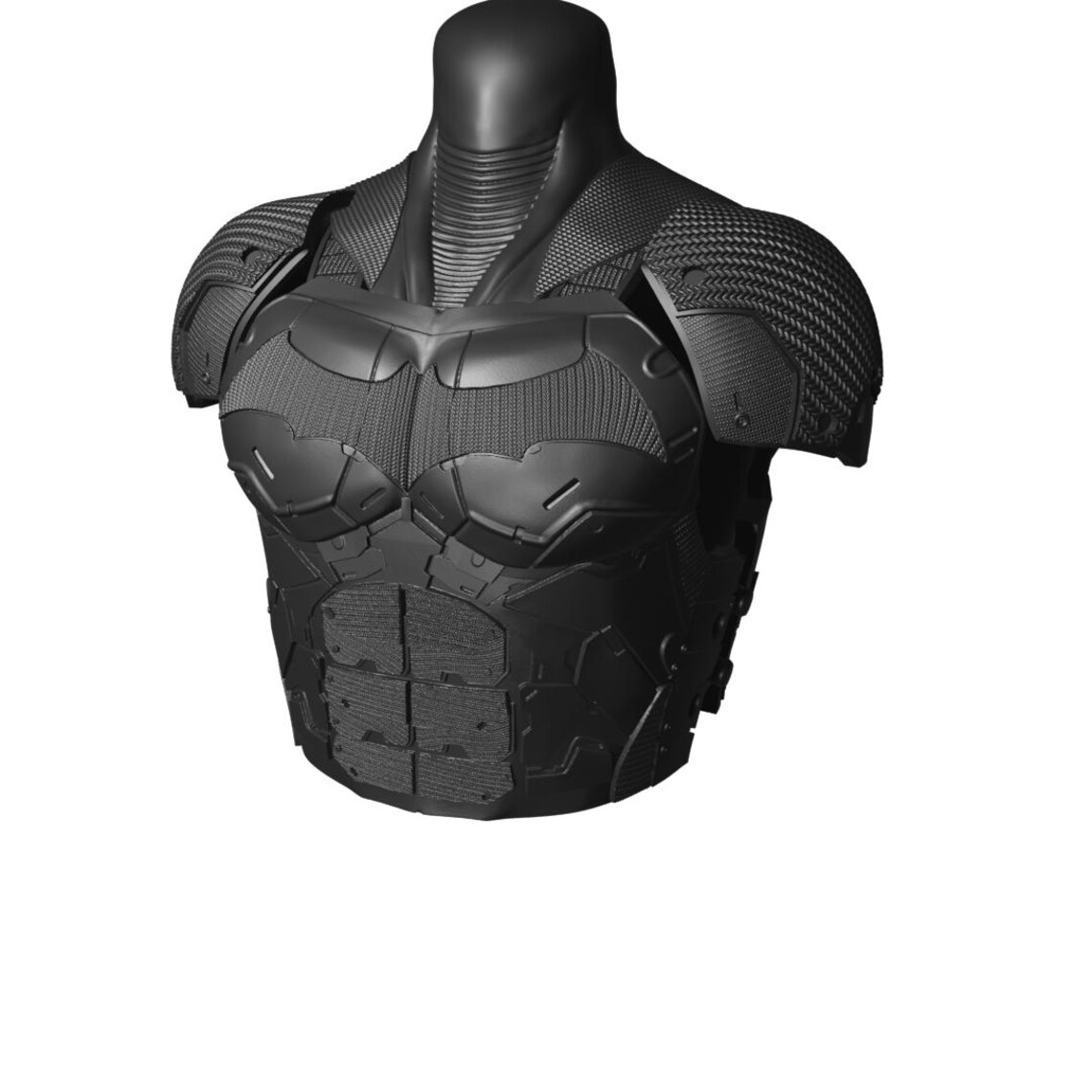 1/10 Scale Action Figure Chest Armor: Dark Knight (bvs Concept) - Etsy