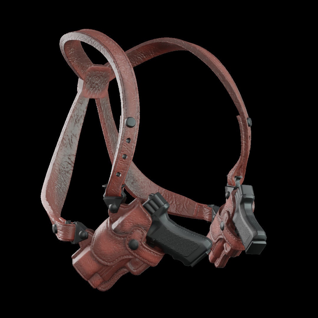 Chest Harness: Leather Glock - Etsy