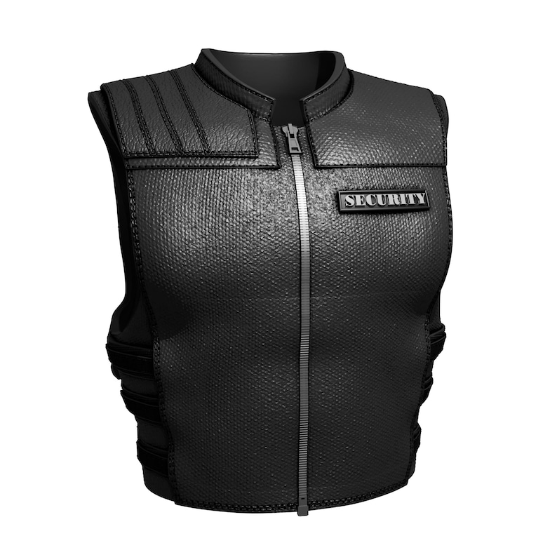 1/6 Scale Action Figure Chest Armor: Vest (security) - Etsy