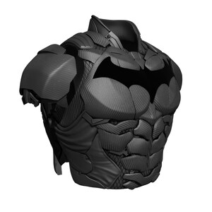 1/10 Scale Action Figure Chest Armor: Dark Knight (ark Knight) - Etsy