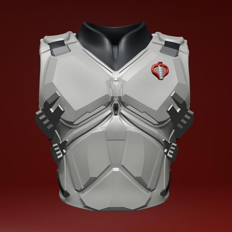 1/12 Scale Action Figure Chest Armor: Storm Shadow V1 (GI Joe) - Etsy