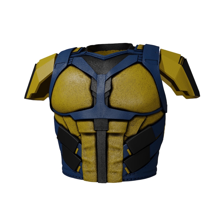 1/10 Scale Action Figure Chest Armor: Wolverine (x-men) - Etsy
