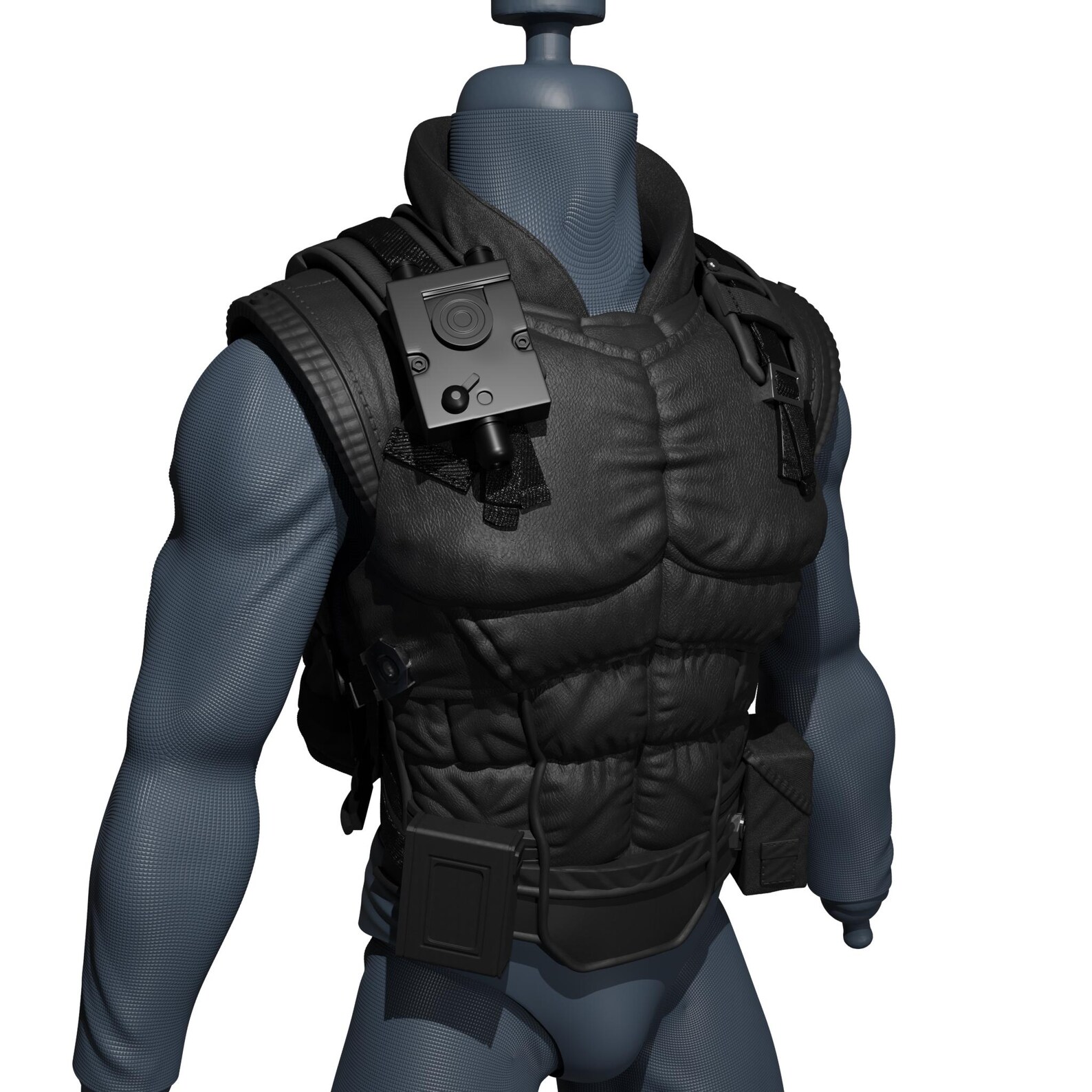 1/10 Scale Deluxe Chest Armor: Venom Snake (metal Gear) - Etsy
