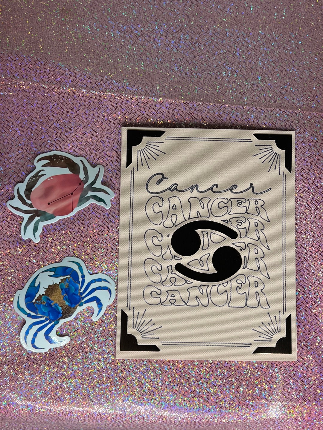 Zodiac Sign Cancer Birthday Card Tulip Favorite Cancer Happy Birthday ...