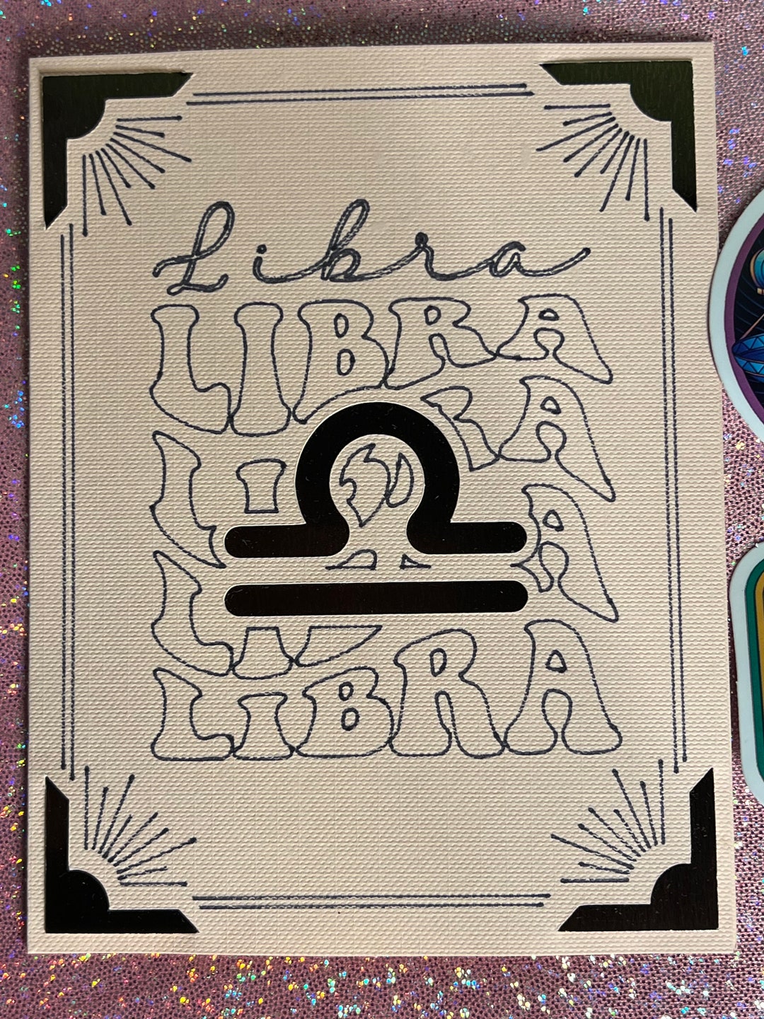 Zodiac Sign Libra Birthday Card Tulip My Favorite Libra Happy Birthday ...