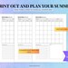 Summer Holiday Planner Travel Itinerary Journal Printable Travel ...