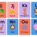Abc's and Animals Printable Flash Cards| Instant Download| Preschool ...