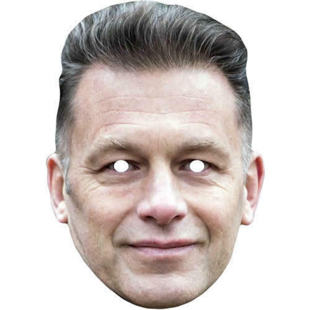 Chris Packham Tv Celebrity Card Face Mask All Our Masks - Etsy