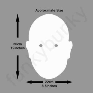 Daniel Craig Actor Celebrity Card Mask. Ready to Wear order by 3pm UK ...