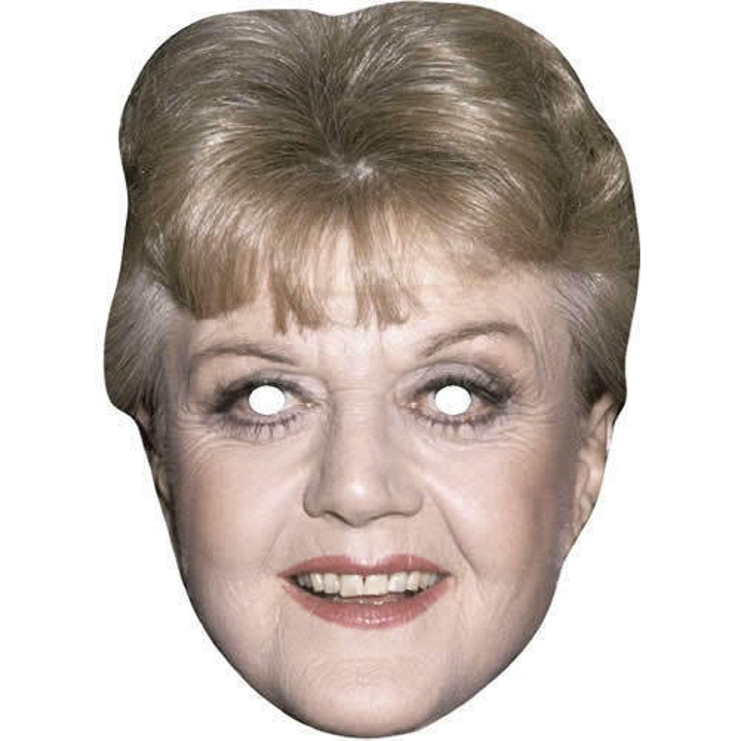 Angela Lansbury Tv Actor Card Face Mask All Our Masks Pre-cut-order by ...