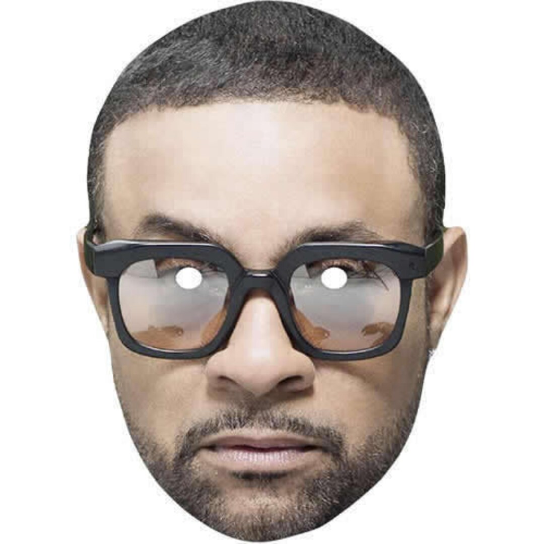 Shaggy Celebrity Rapper Card Face Mask Ready to Wear-order by 3pm UK ...