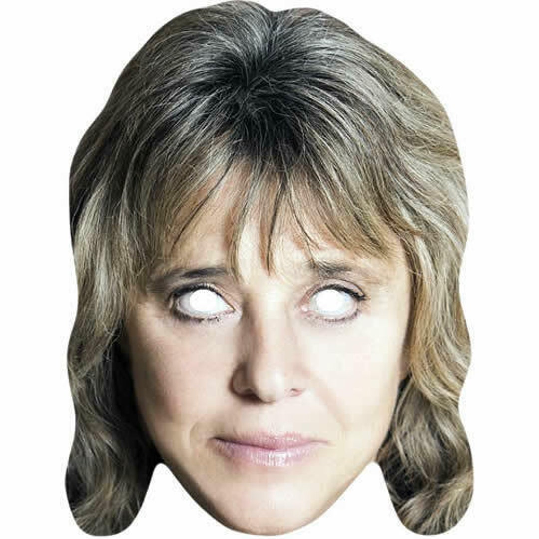 Suzi Quatro Celebrity 1980's Retro Singer Fun Card Mask Masks Are Pre ...