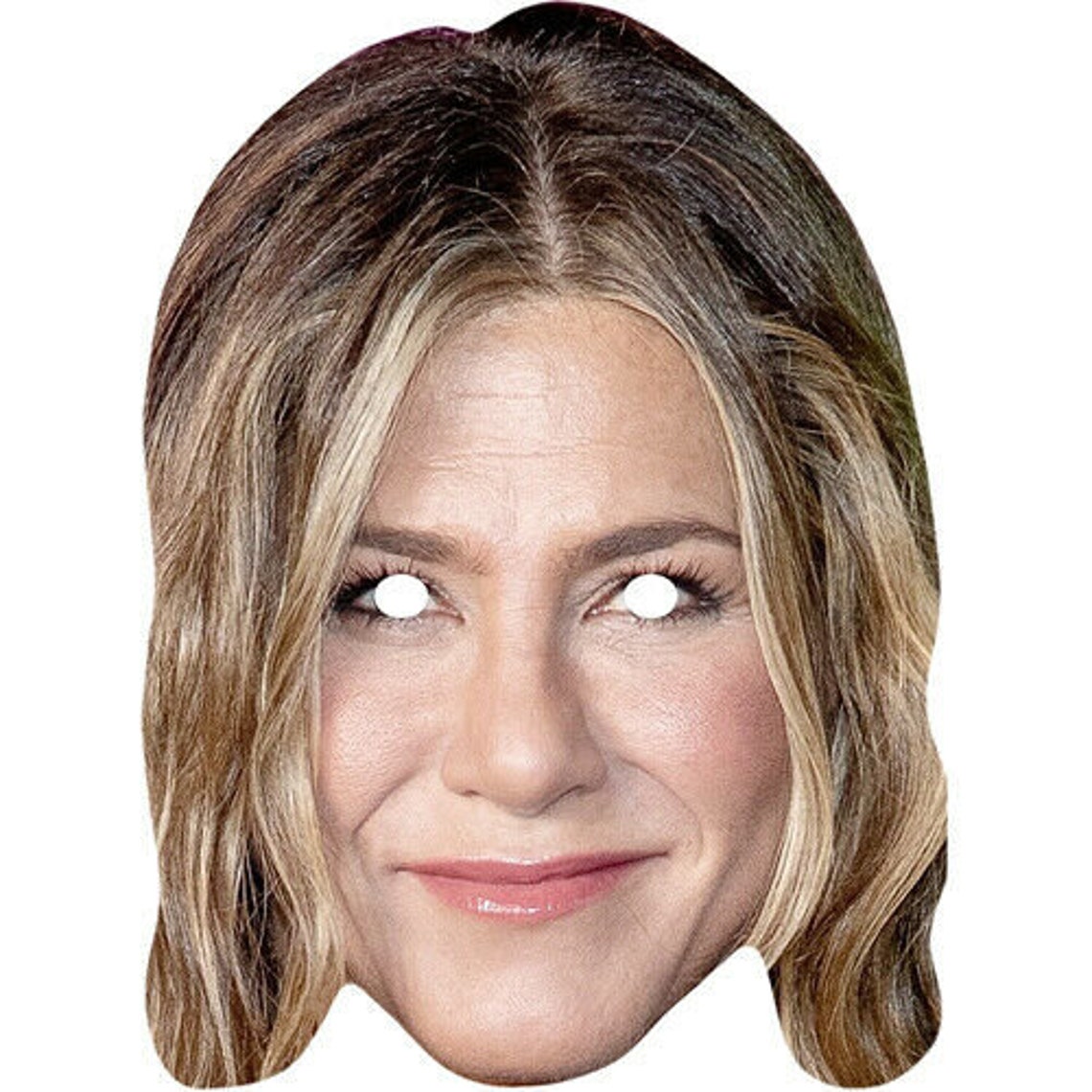 Jennifer Aniston Celebrity Card Mask Ready to Wear Order by - Etsy