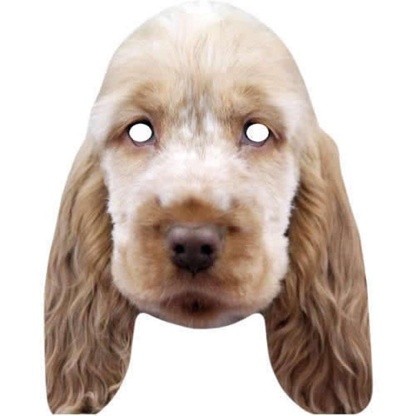 Cocker Spaniel Face Mask - Etsy