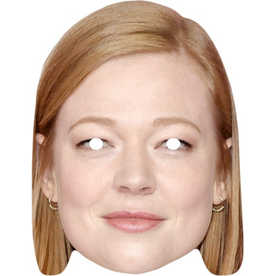 Sarah Snook Actor Celebrity Card Face Mask Succession | Etsy