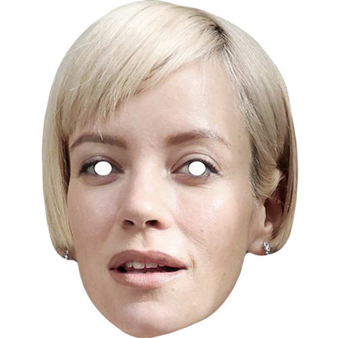 Lily Allen Celebrity Singer Card Face Mask Ready to Wear-order by 3pm ...