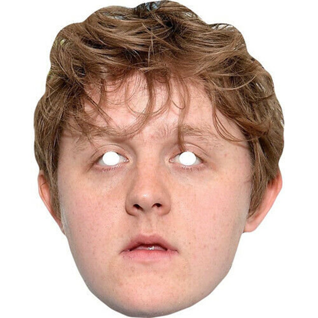 Lewis Capaldi V2 Celebrity Singer Card Mask Ready to Wear by Funkybunky ...
