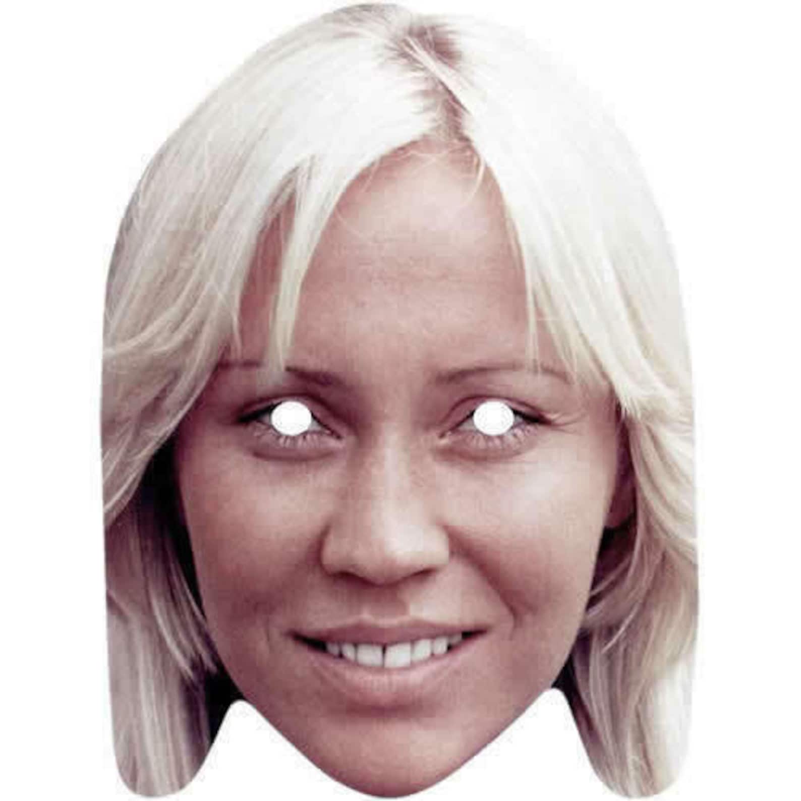 Agnetha Faltskog Celebrity Singer Card Face Mask Order by - Etsy