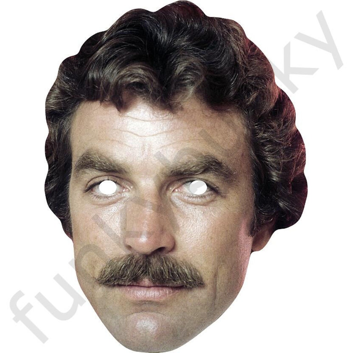 Tom Selleck Celebrity American Actor Card Mask All Our Masks - Etsy