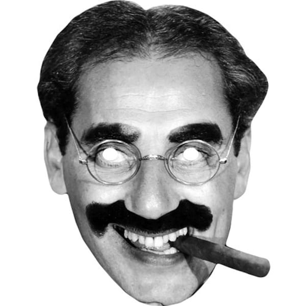 Groucho Marx Mask - Etsy