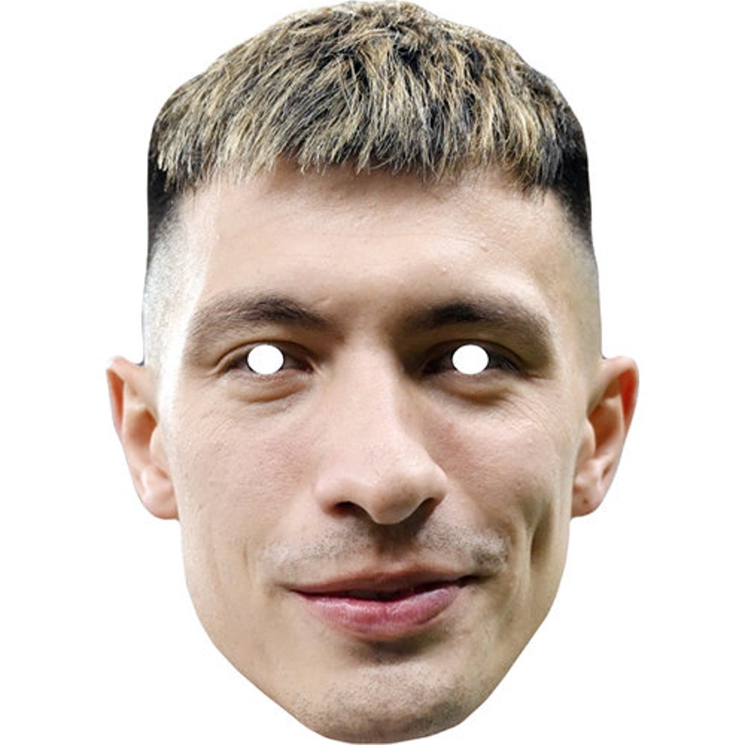 Lisandro Martinez Manchester United Football Soccer Game Fun Card Mask ...