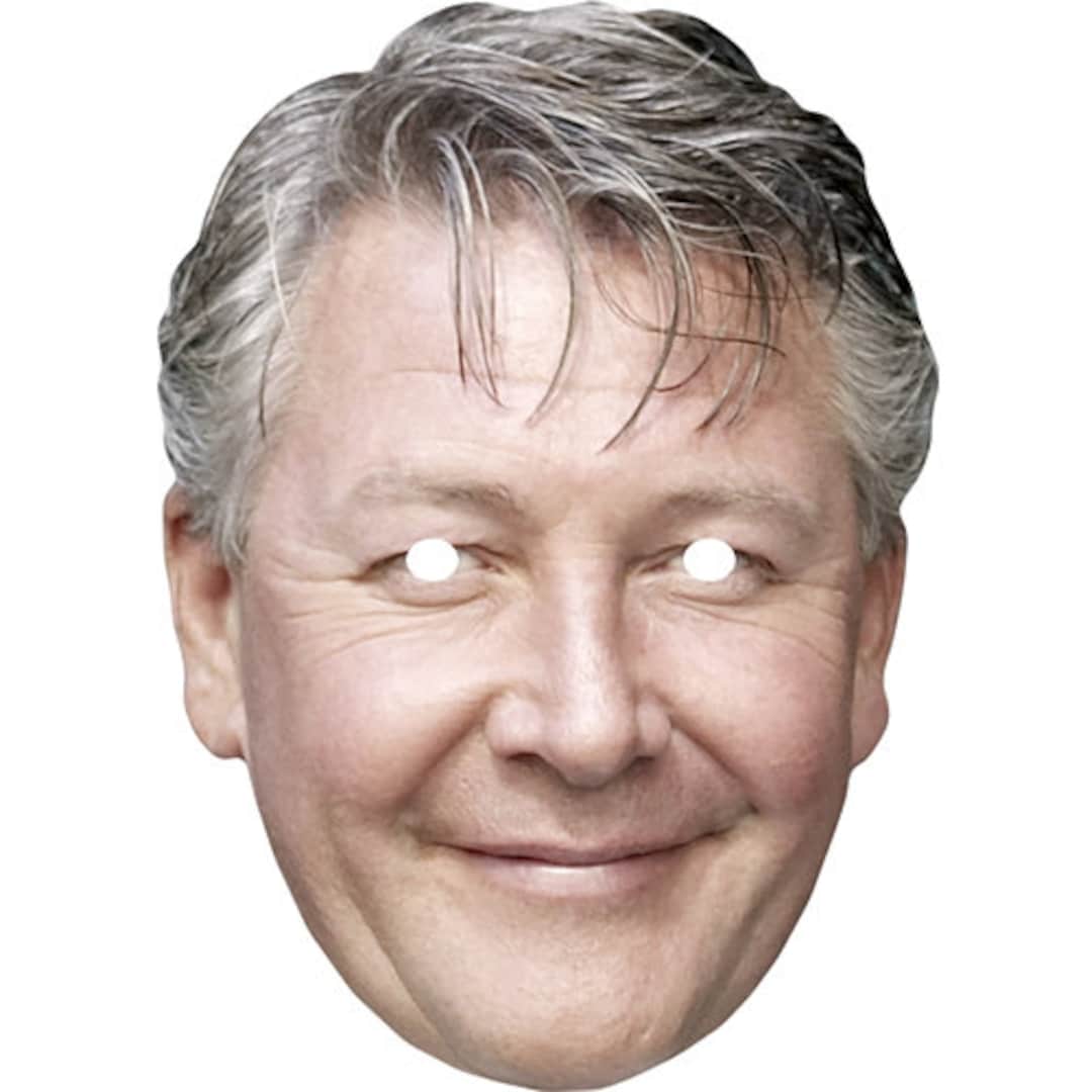 Tommy Walsh Celebrity TV Builder Card Face Mask Ready to Wear-order by ...