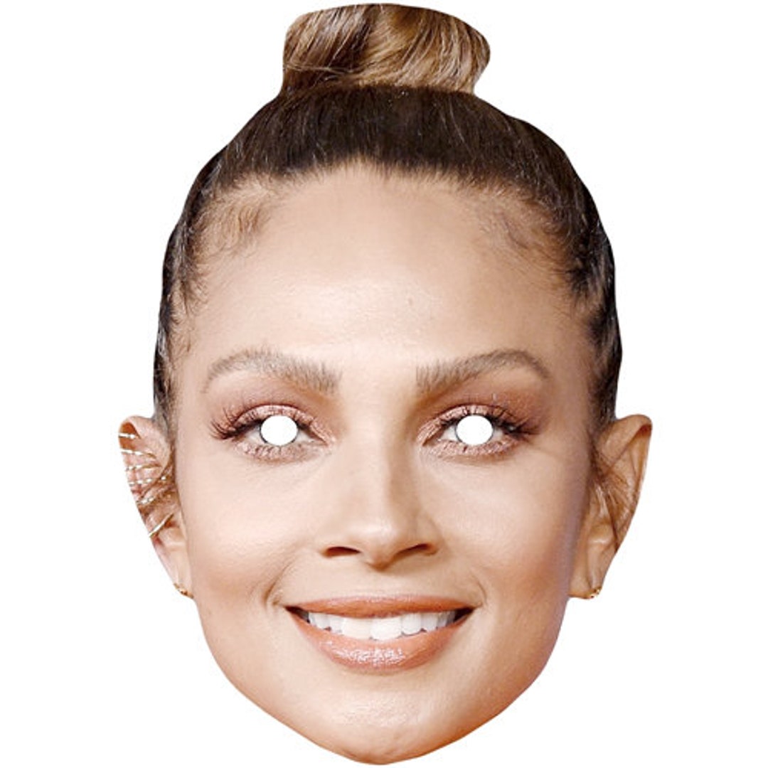 Alesha Dixon Singer & TV Presenter Flat Card Mask All Masks Are Pre ...