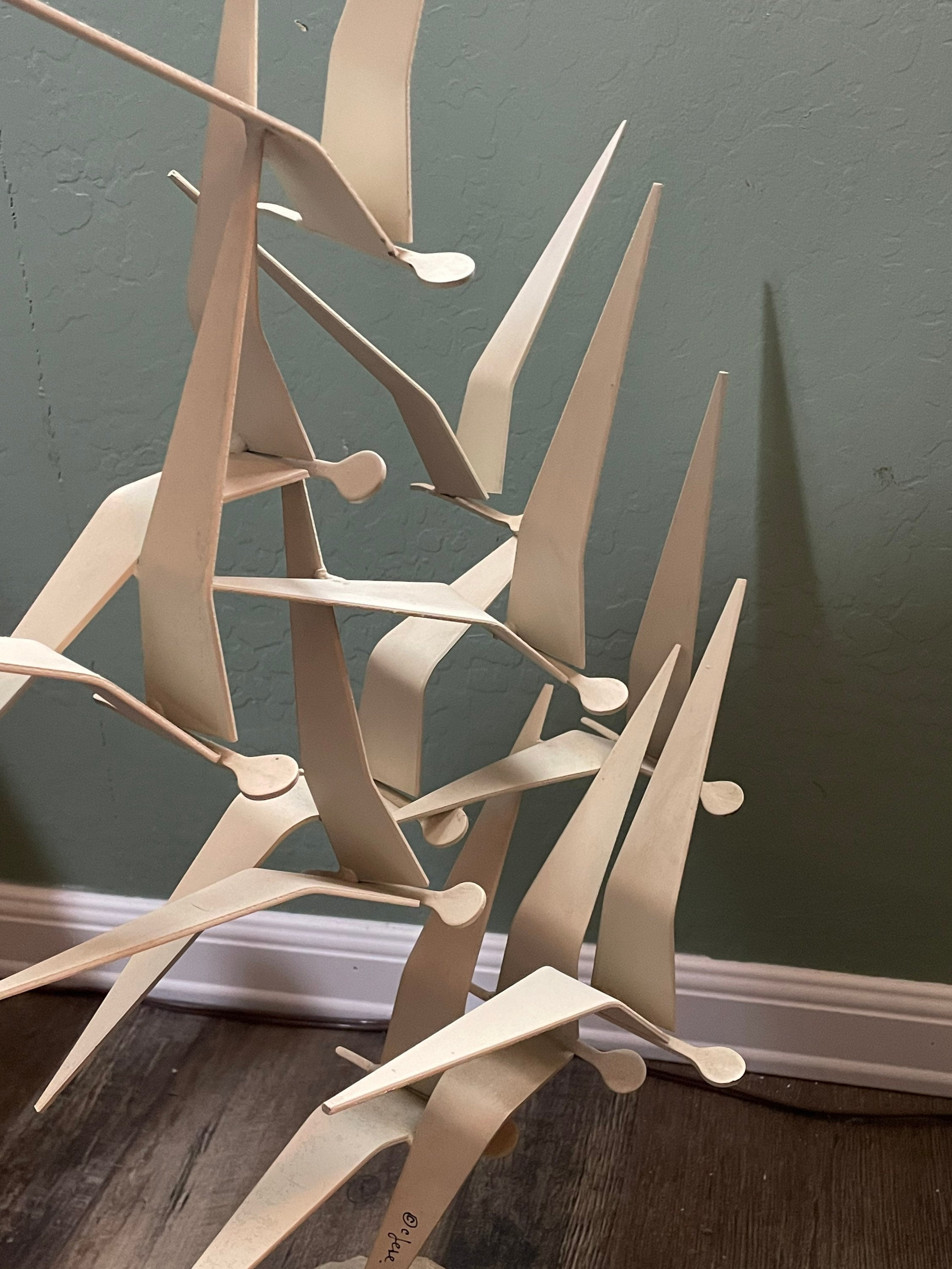 Abstract Sculpture Cardboard